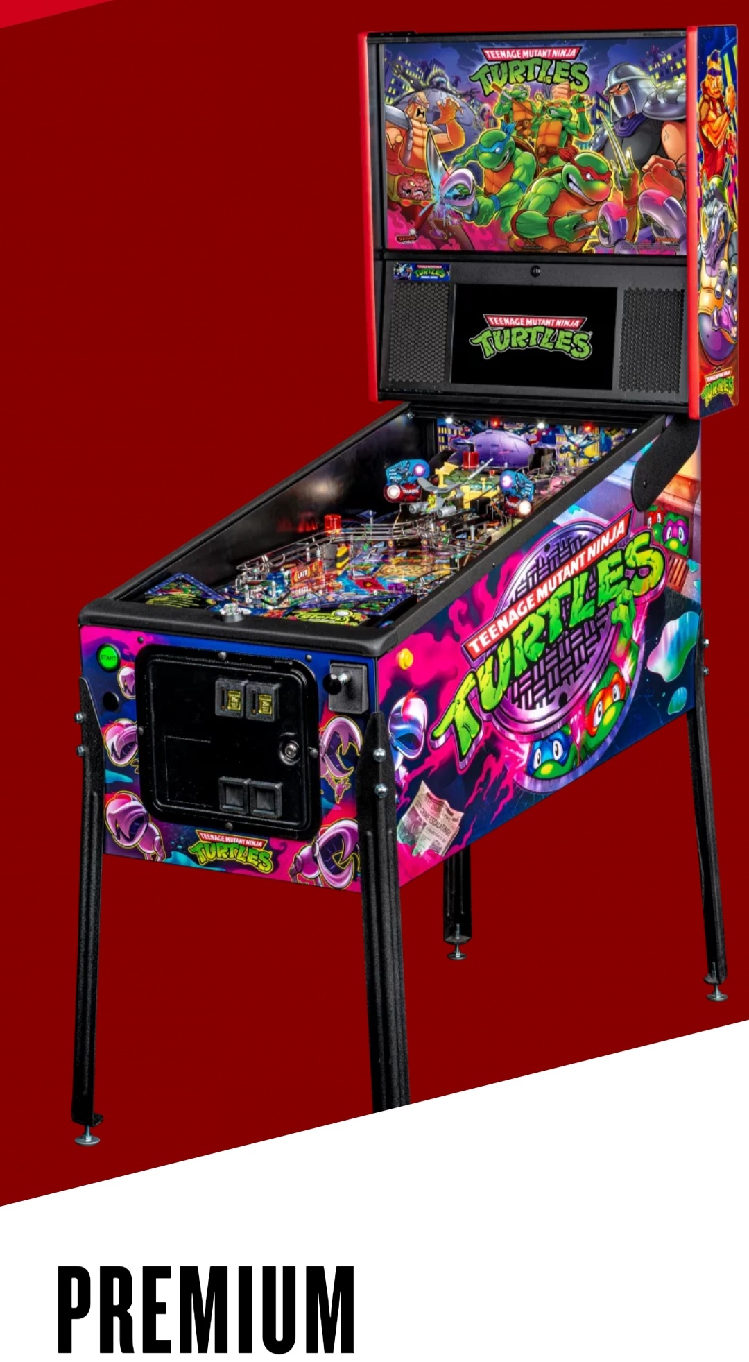 Teenage Mutant Ninja Turtles Premium - Paradise Pinball and Amusements