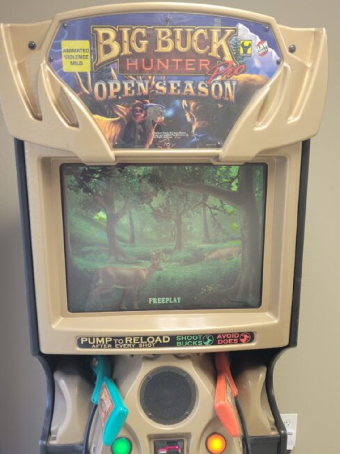 Big Buck Hunter Open Season - Paradise Pinball and Amusements